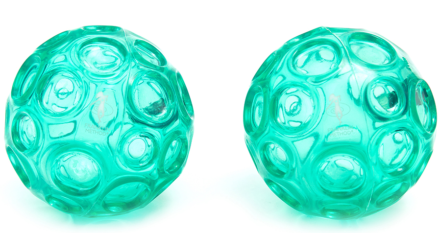 Массажные мячи Franklin Method Textured Ball Set 10 см, 2 штуки № 90.01 ...